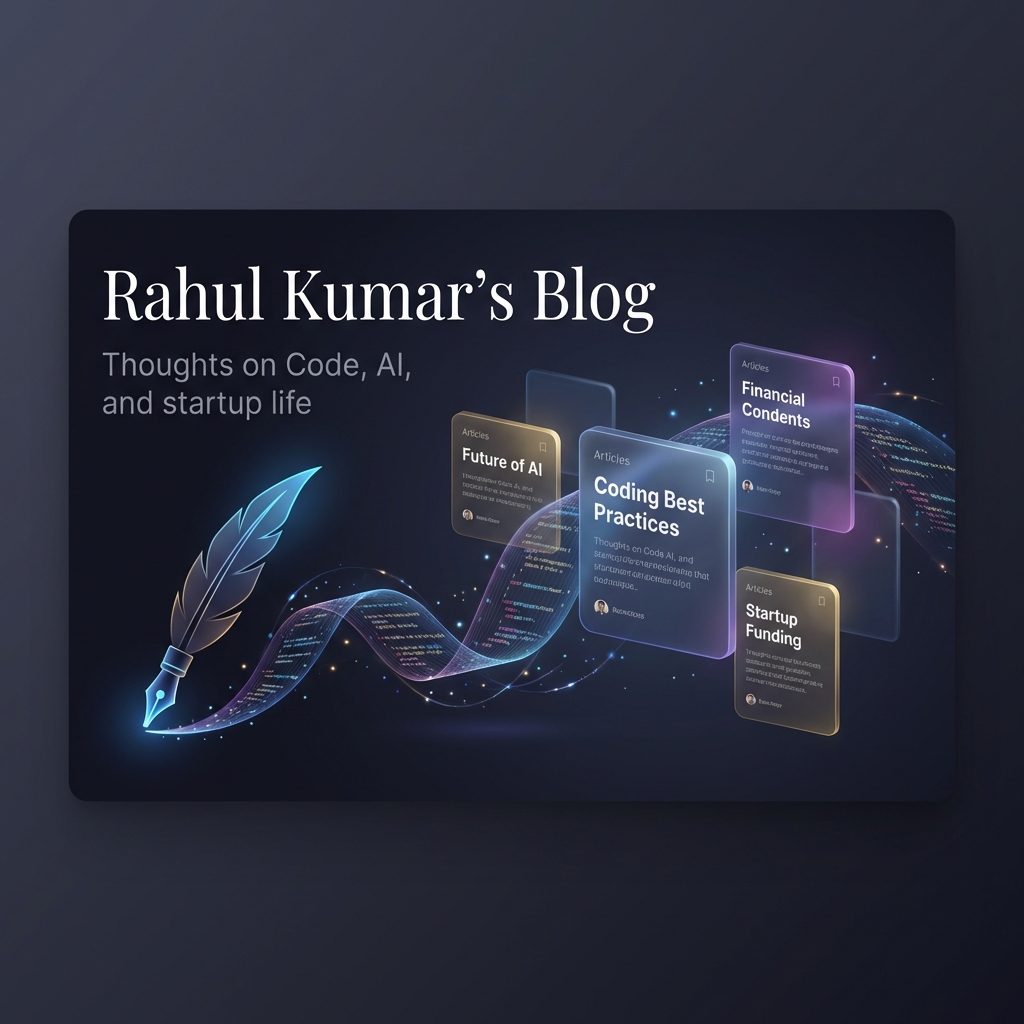 Blog — Web Development, AI/ML & Career Insights | Rahul Kumar